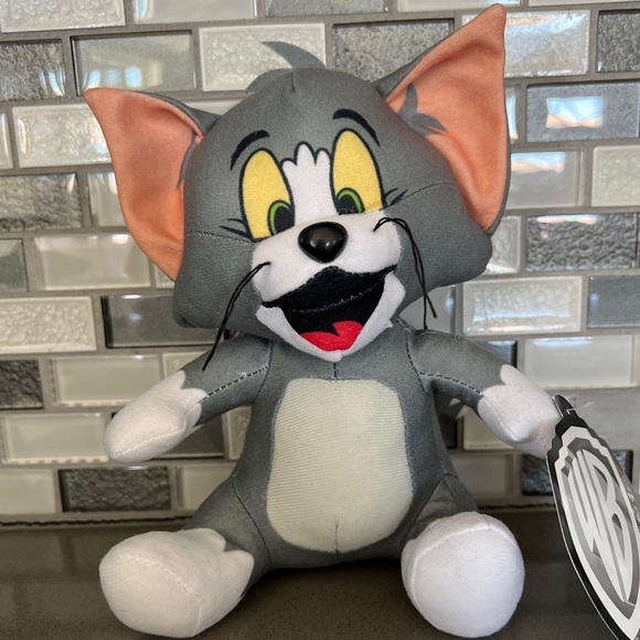 Warner Bros. | Toys | Tom And Jerry Tom Tom Cat Soft Plush Doll Figure ...